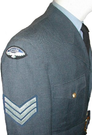 RCAF POLICE POSTWAR UNIFORMS