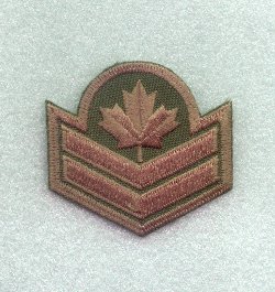 CANADIAN FORCES NCO RANK INSIGNIA
